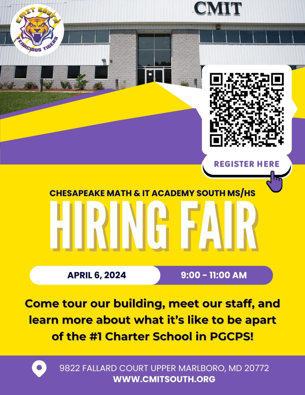 CMIT South Hiring Fair – Chesapeake Math and IT Academy South Middle/High School